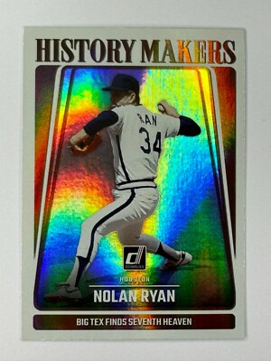 🔥🌲Panini Donruss History Makers HIM15 NOLAN RYAN | eBay