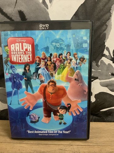 ☀️ RALPH BREAKS THE INTERNET DVD AUTHENTIC W/ Disney Openbox ...