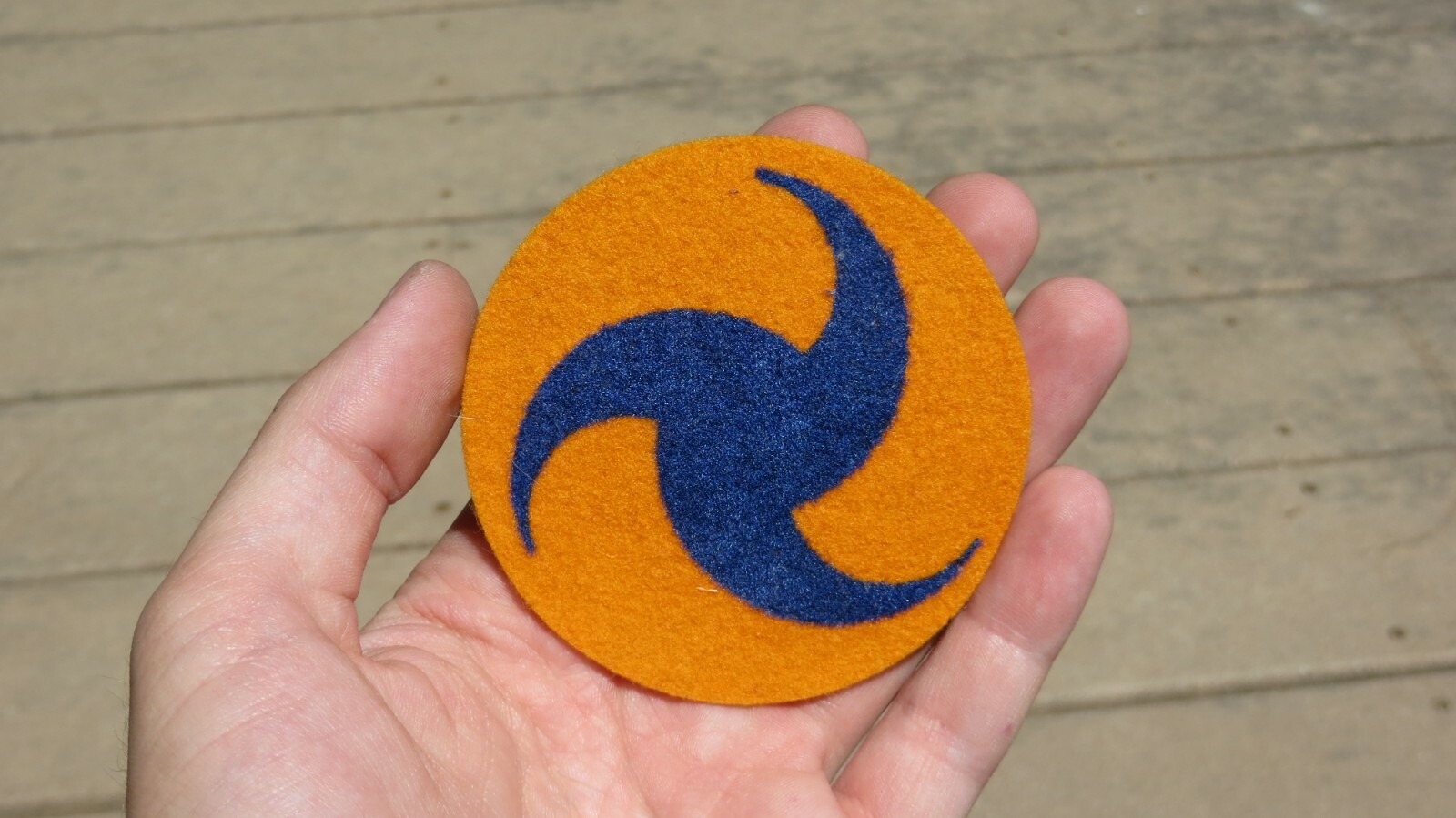 WWII Army Air Force USAAC USAAF General Headquarters Felt Pinwheel ...