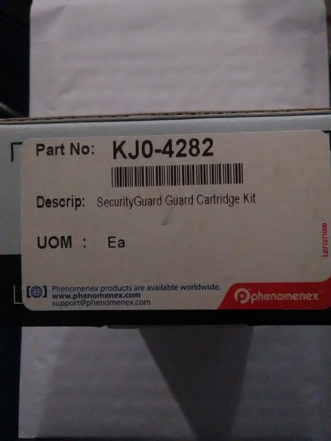 T172257 Phenomenex SecurityGuard Guard Cartridge Kit Kj0-4282 for sale ...