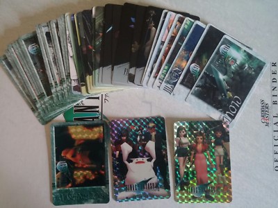 Lot de 51 cartes Final Fantasy VII (FF7) Carddass Cards | eBay
