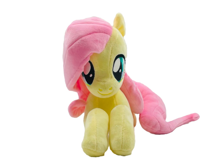 Hasbro My Little Pony Cuddle Fluttershy Plush Plushie 2024 Official 15 ...