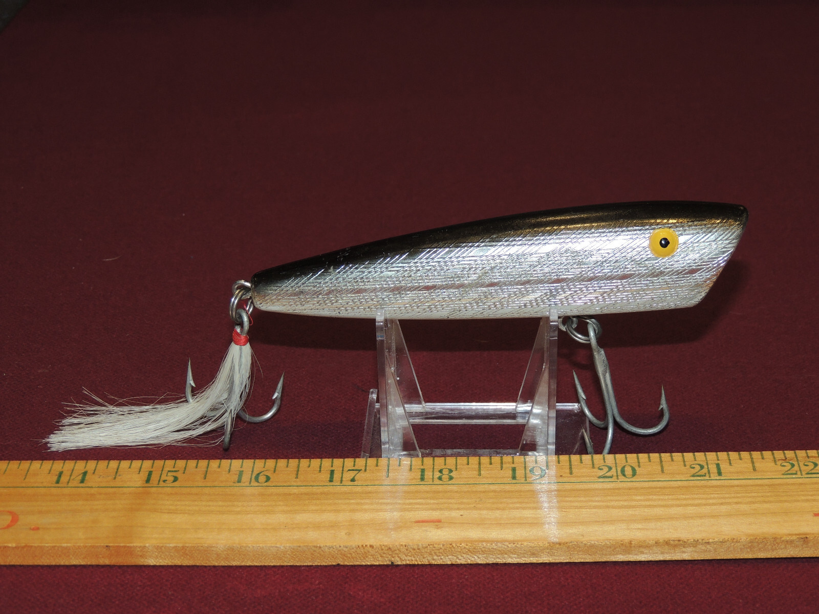 Tough Vintage Rebel Musky Muskie Size Pop R Fishing Lure, 5-1/2" Long 1 ...