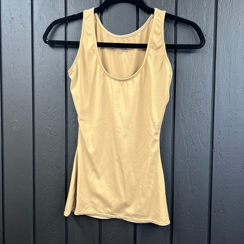 Assets by Spanx Compression Control Smoothing Tan Tank Sz M | eBay