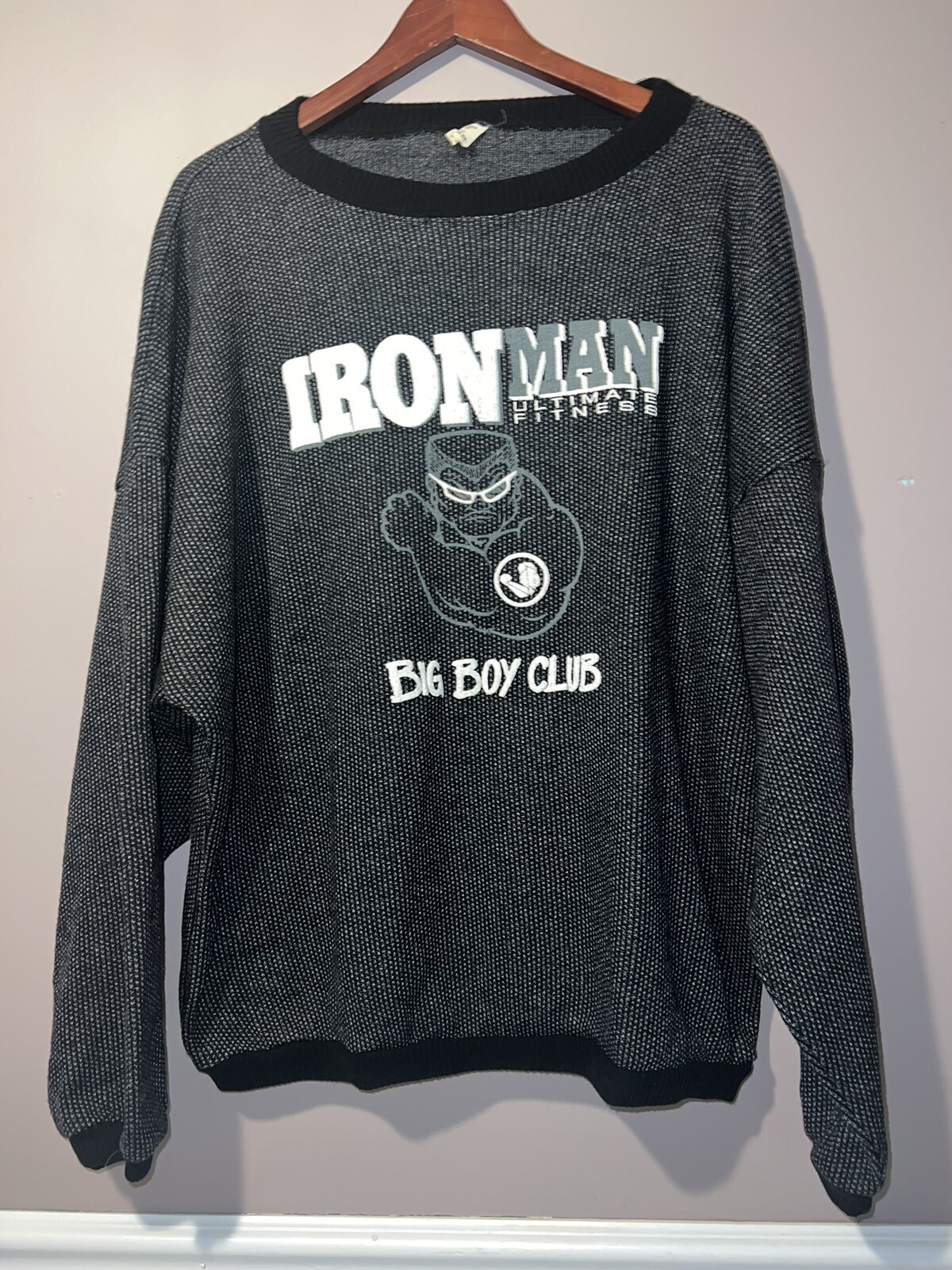 VINTAGE IRON MAN FITNESS BIG BOY CLUB BODY BUILDING O… - Gem