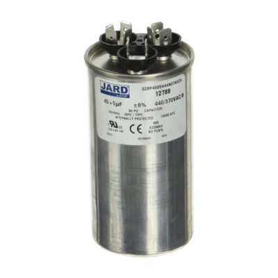 Mars 12788 Dual Section Round Capacitor 45/5 MFD 440 Volt | eBay