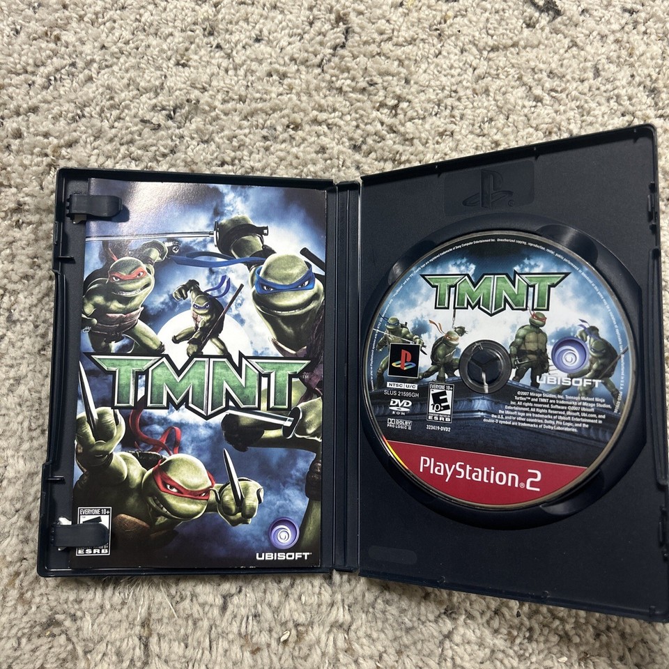 TMNT (Sony PlayStation 2 PS2 2007) Greatest Hits Complete in Box CIB ...