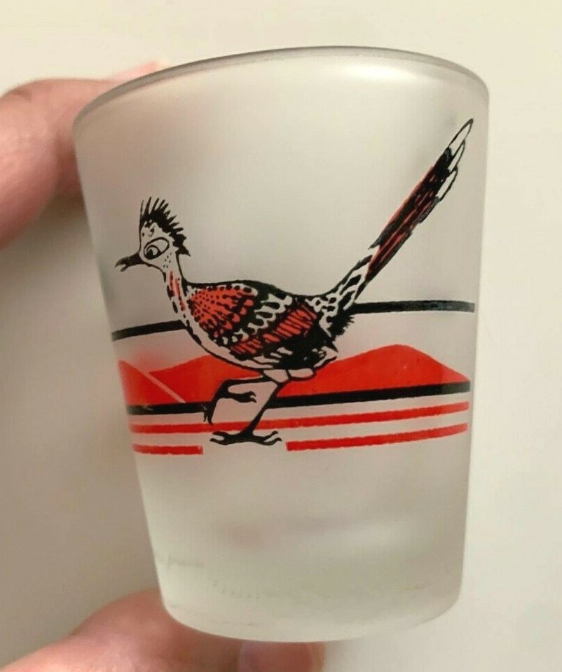 Vintage State of Arizona Souvenir Shot Glass original, frosted | eBay