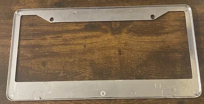 Vintage Braman Dealership Booster License Plate Frame Jupiter Florida ...