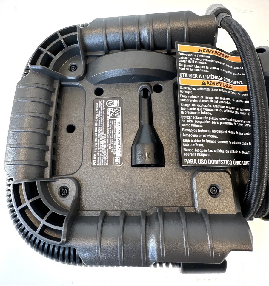 Ryobi One+ 18V Dual Function Digital Inflator Deflator Tool Only Model ...