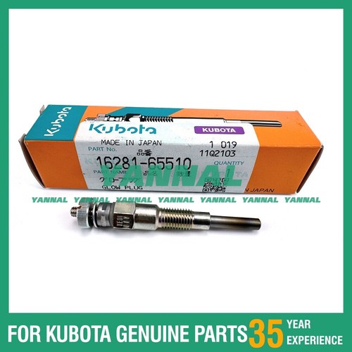 New D1105 D1005 16281-65510 For Kubota Genuine Glow Plug | eBay