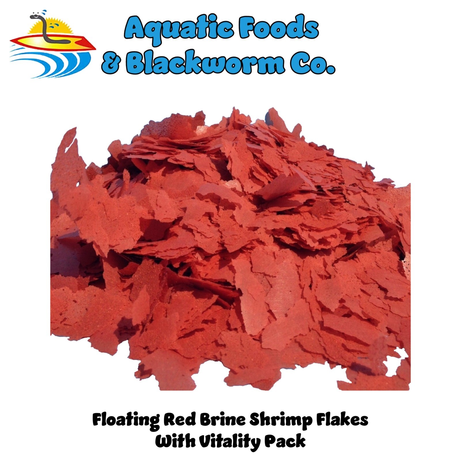 Red Brine Shrimp Flakes, Premium Tropical Flakes with V-Pack by Zeigler ...