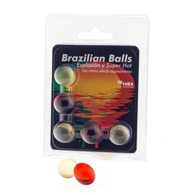 TALOKA - 5 PALLINE BRASILIANI GEL EMOZIONANTE EFFETTO SUPER CALDO | eBay