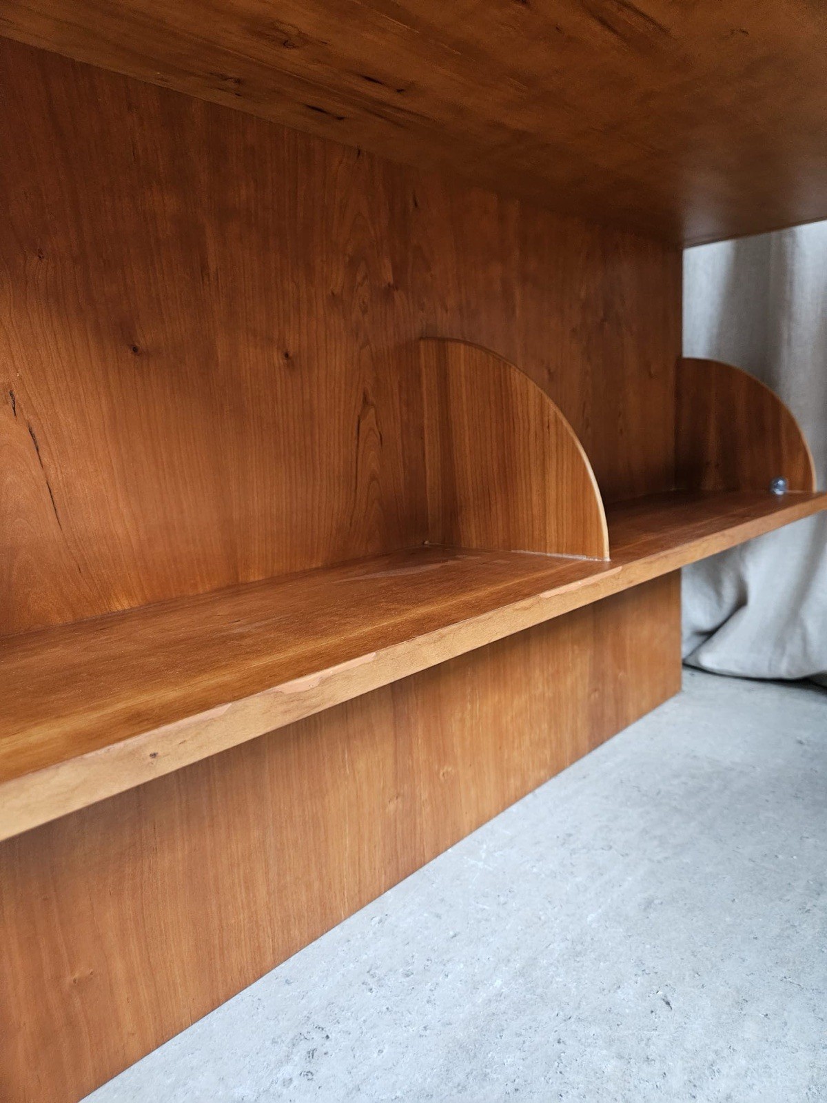 Vtg Late Mid Century Terence Conran Wall Mounted Desk Bureau Danish ...