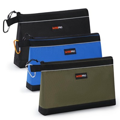 3 Pack Zipper Tool Pouches, Multi-Purpose Utility Tool Bags Organizer ...
