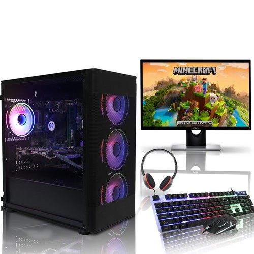 Fast Gaming PC Bundle Intel/Ryzen / 32GB DDR4 / 2TB SSD / 8GB RTX 5060 ...