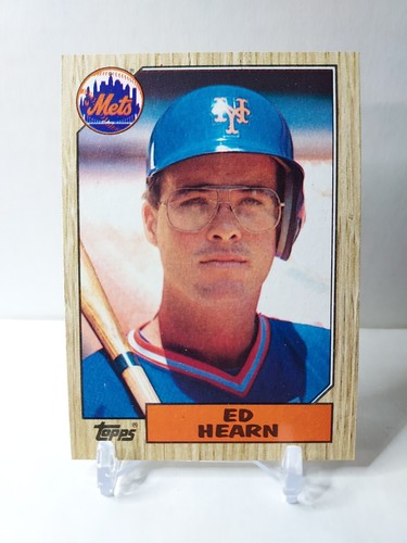 1987 Topps Baseball #433 Ed Hearn RC New York Mets | eBay
