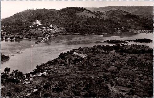 Central African Republic Banqui Vue Sur l'Oubangui RPPC C010 | eBay