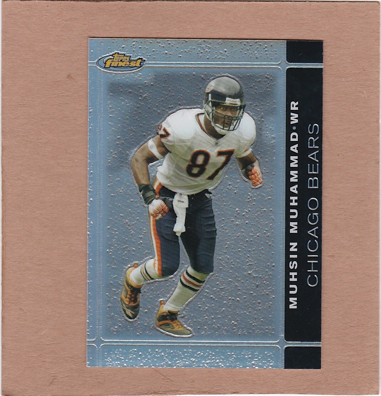 2007 Topps Finest - Muhsin Muhammad #81 Black Refractor /99 for sale ...