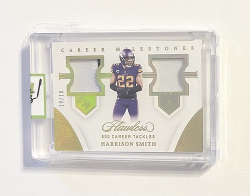 2021 Panini Flawless Harrison Smith Patch Card 10/10 | eBay