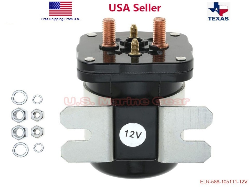 White Rodgers Yamaha Golf Cart Solenoid Relay 586-105111 586-902 12V | eBay