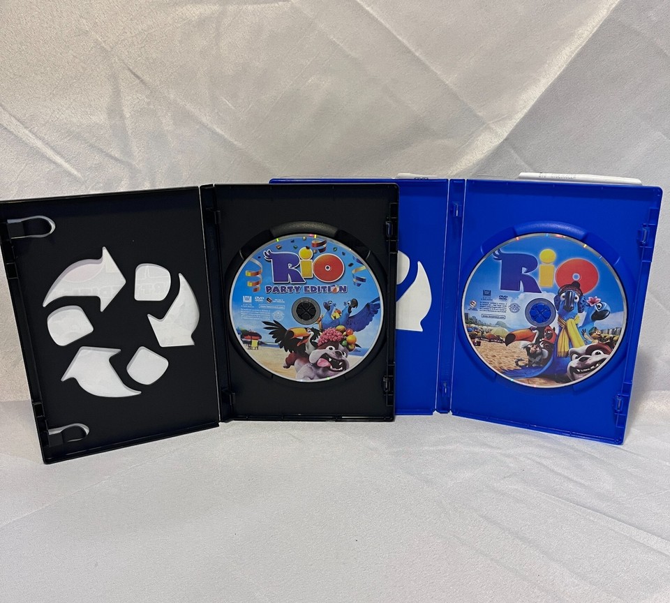 Rio (DVD, 2011, 2-Disc Set, Party Edition) Rare! 24543756248 | eBay