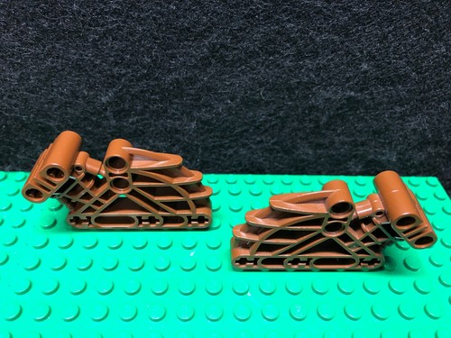 BIONICLE Lego Brand Bohrok Rib Cage Liftarm 2x4x7 angled 41665 Brown ...