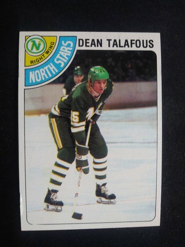 1978-79 Topps Hockey Card # 149 Dean Talafous - Minnesota North Stars ...