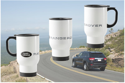 Range rover SUV 14oz stainless steel gift mug white | eBay UK