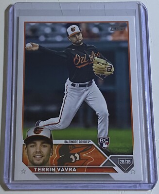 Terrin Vavra 2023 Topps Series 2 Rookie RC #524 Baltimore Orioles | eBay