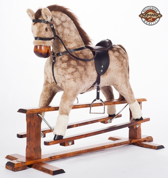 Beautifully handmade rocking horse MARS PINTO by MJMARK MEDIUM RANGE up ...