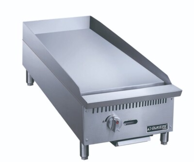 DUKERS DCGM12 GRIDDLE 12" WIDE 20.5" DEEP COOKING NAT GAS WITH LP ...