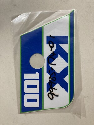 kawasaki KX100 1988 NOS OEM Radiator Decal/ Stickers #99985-174-01 ...