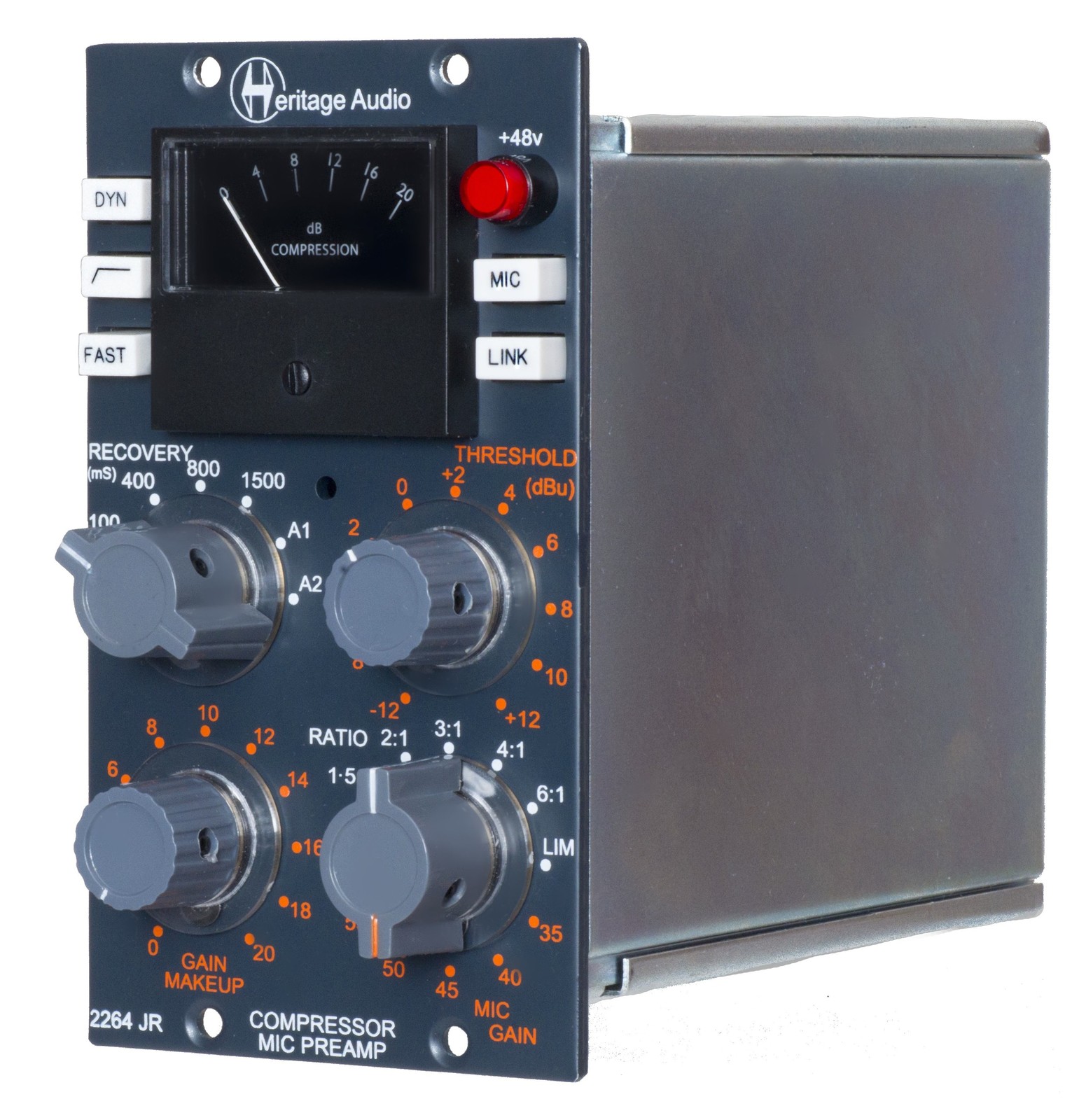 Heritage Audio 2264JR compressor/micpre 1073 for API 500 Series Racks ...