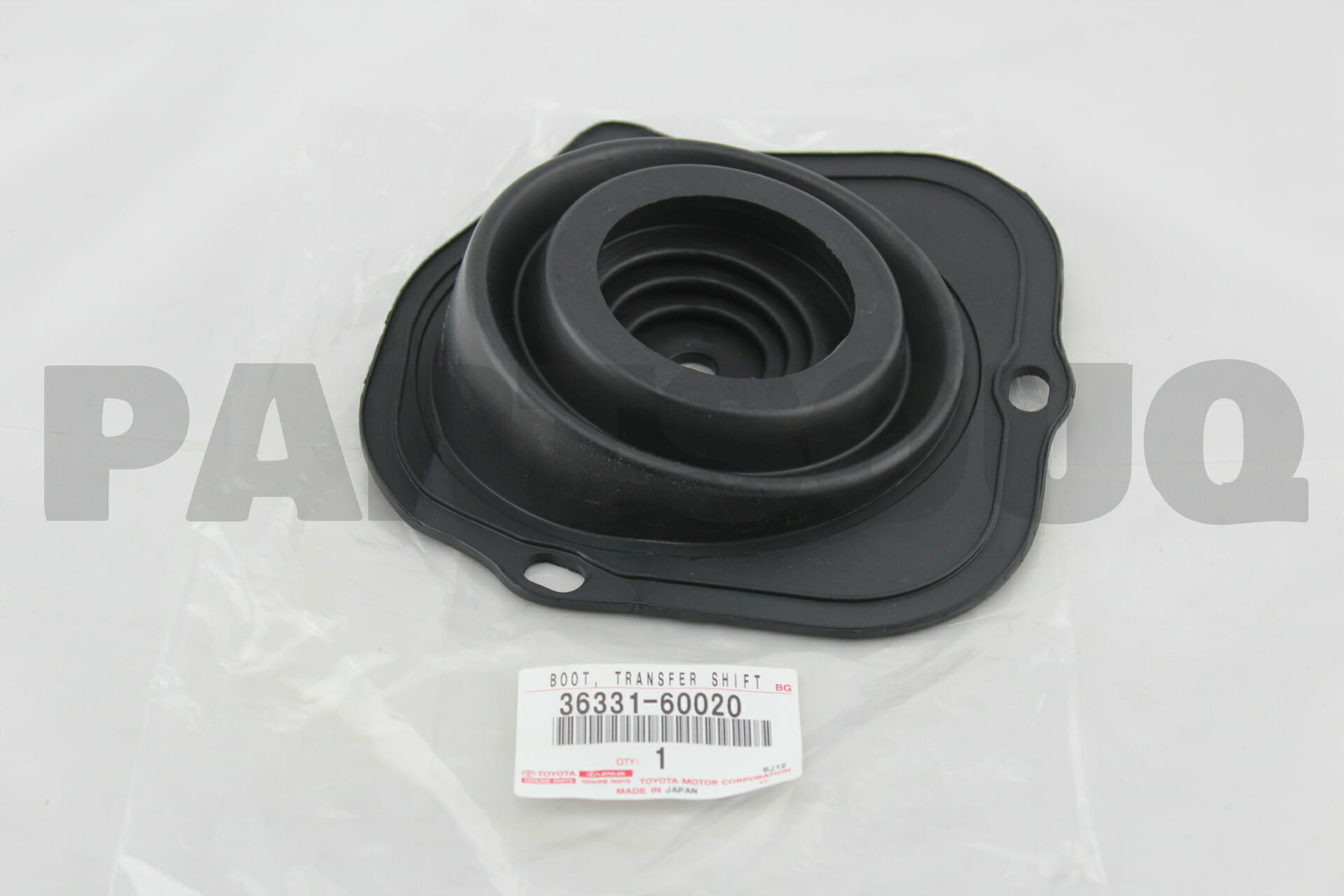 3633160020 Genuine Toyota BOOT, TRANSFER SHIFT LEVER, NO.2 36331-60020 ...