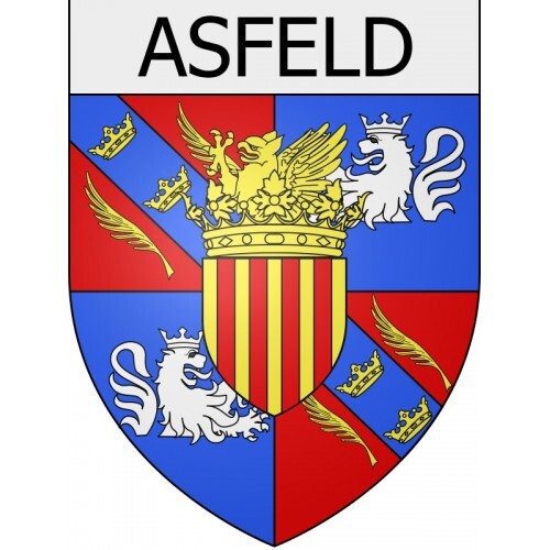 Asfeld 08 ville Stickers blason autocollant adhésif | eBay