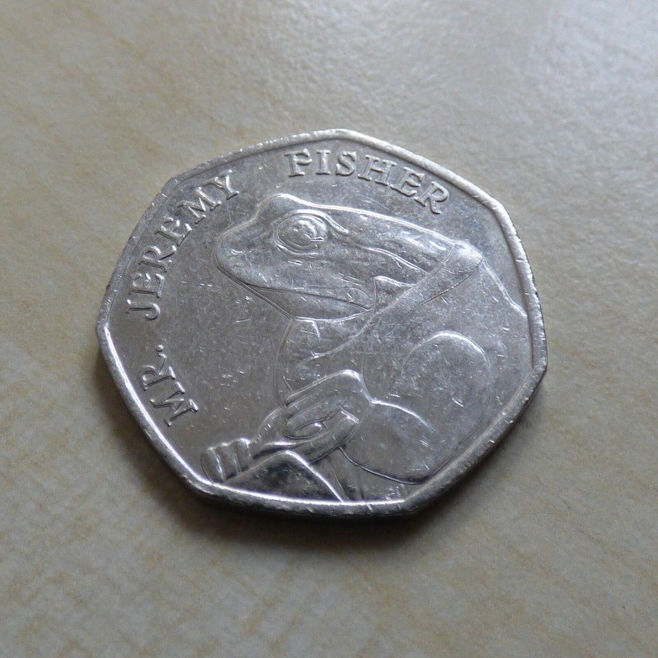 50 Pence Coin Elizabeth II Fifty Pence 50p Great British Coin Hunt ...