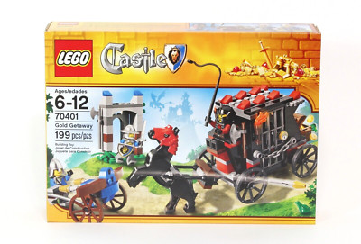 NEW Lego Castle GOLD GETAWAY Set 70401 Horse King's Knight Dragon ...
