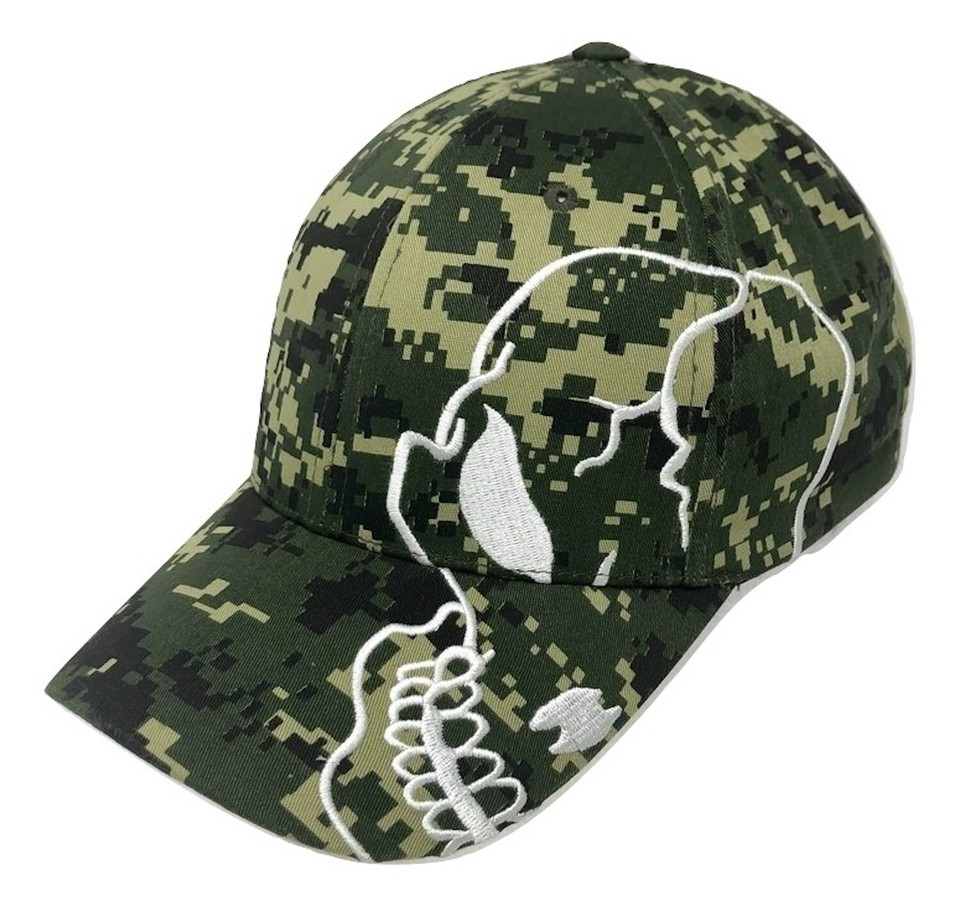 Skull Skeleton Skateboard Biker Motorcycle Military Goth Baseball Ball ...