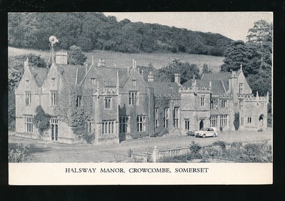 Somerset CROWCOMBE Halsway Manor c1965 unused PPC | eBay UK
