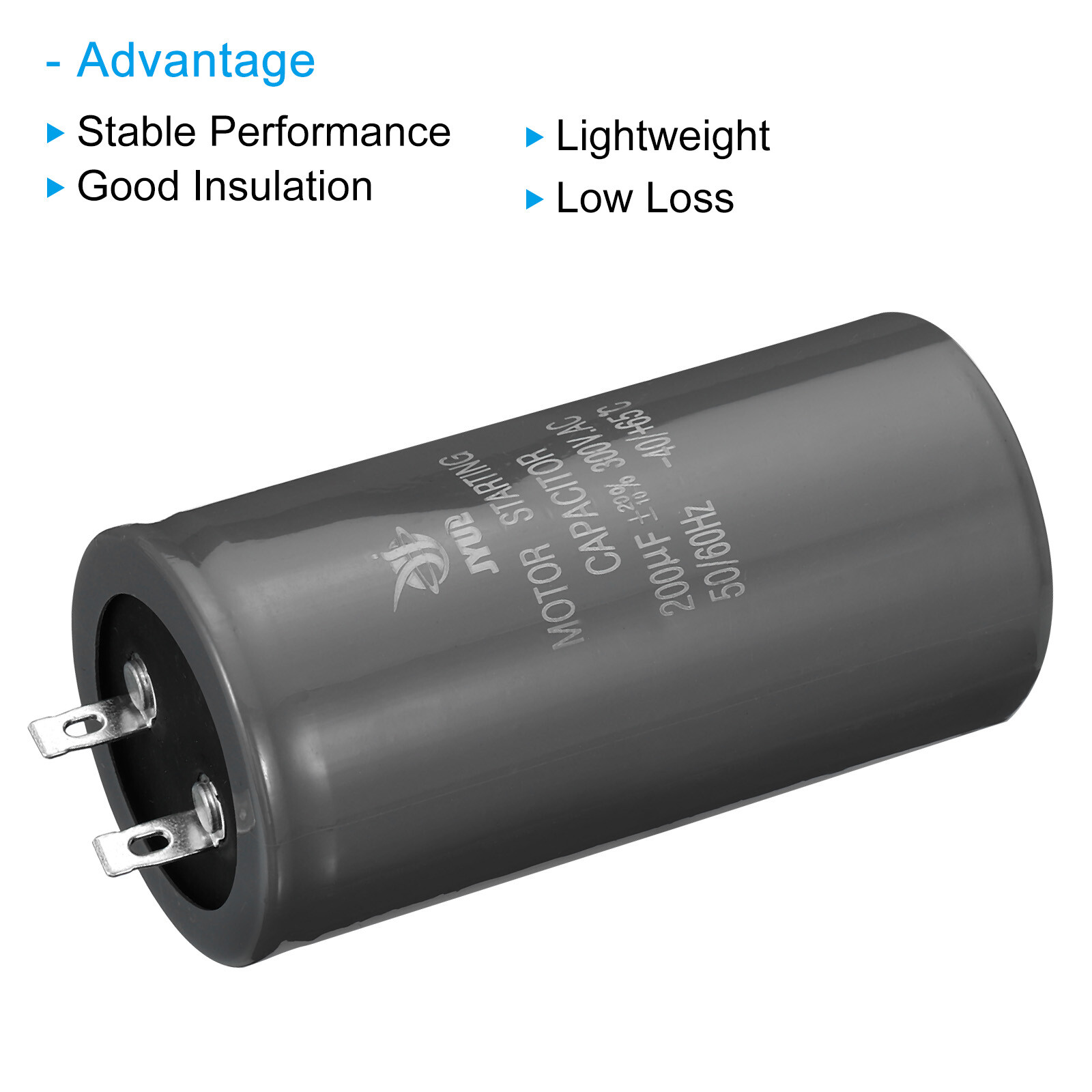Motor Start Capacitor, 200uf 300V 50/60Hz CD60 Running Capacitor | eBay UK