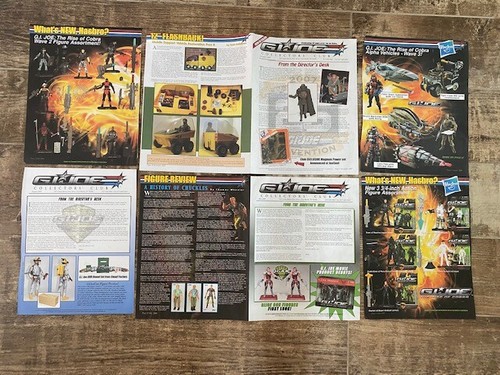 GI Joe COLLECTORS CLUB MAGAZINE CUT UP ISSUES | eBay