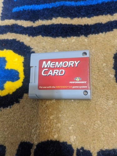 Memory Card PLUS (Nintendo 64 N64) Memory Card Controller Pak by ...