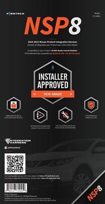 Firstech FTI-NSP8 Integration Wire T-Harness for Nissan & Infiniti 2014 ...