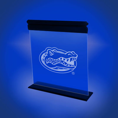 FLORIDA GATORS ACRYLIC LED SIGN LIGHT LAMP UNIVERSITY MAN CAVE GAME ...