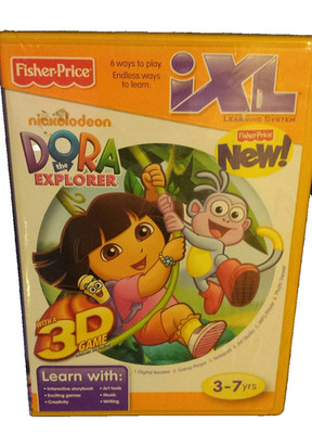 Dora The Explorer Game Fisher Price for iXL Learning System 3-7 yrs # ...