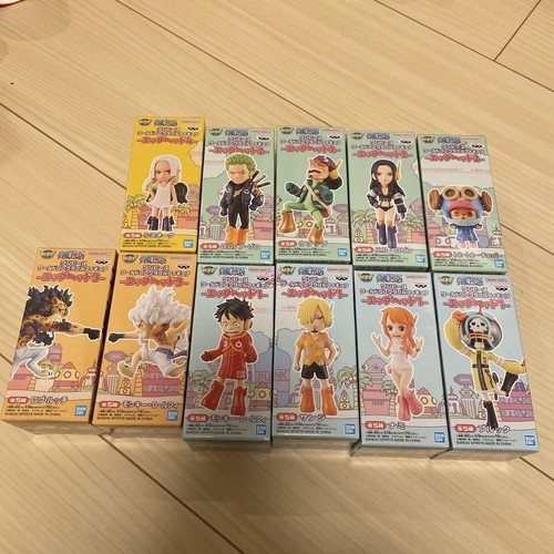 ONE PIECE Mini Figure Goods lot of 11 Set sale WCF Luffy Usopp Robin ...