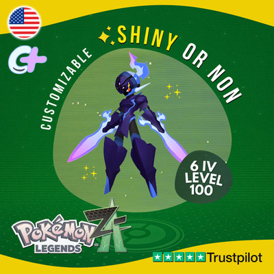 Ceruledge Shiny or Non 6 IV Pokémon Legends Z-A Competitive ...