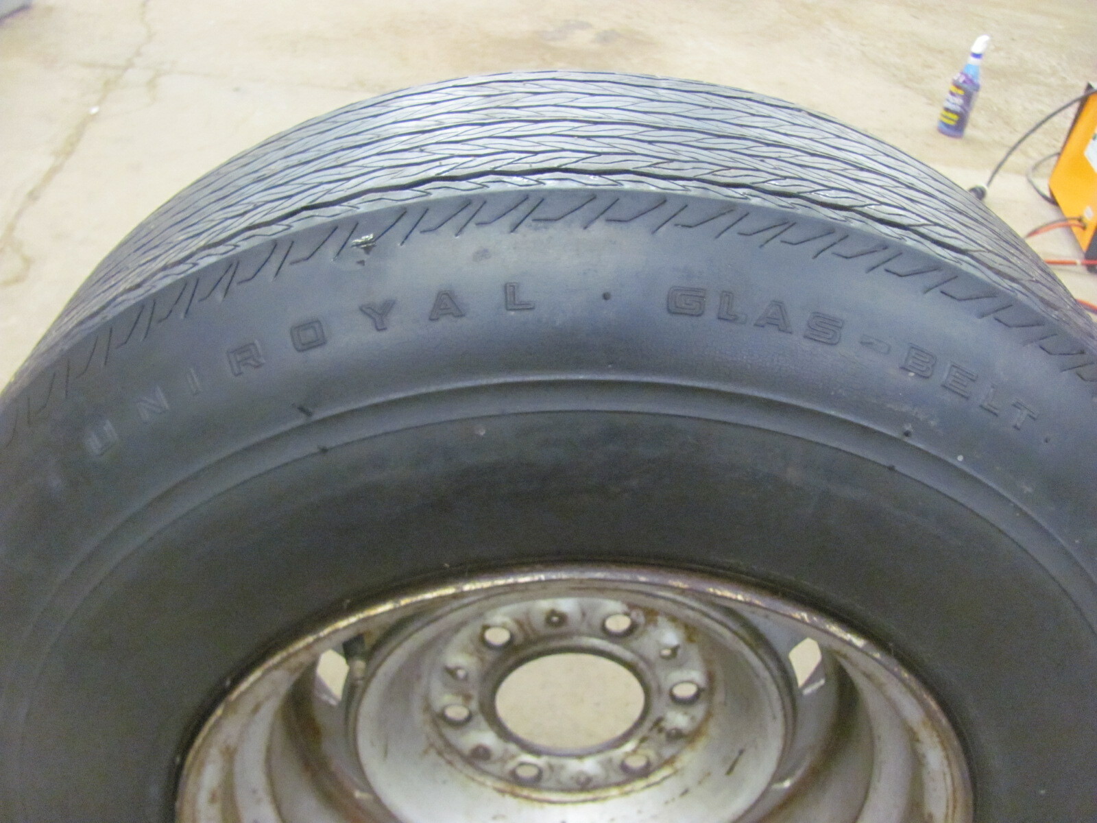 Original 1978 78 Chevy GMC Truck 15X8 Wheel & L78-15 Tire SPARE M-1-7-9 ...