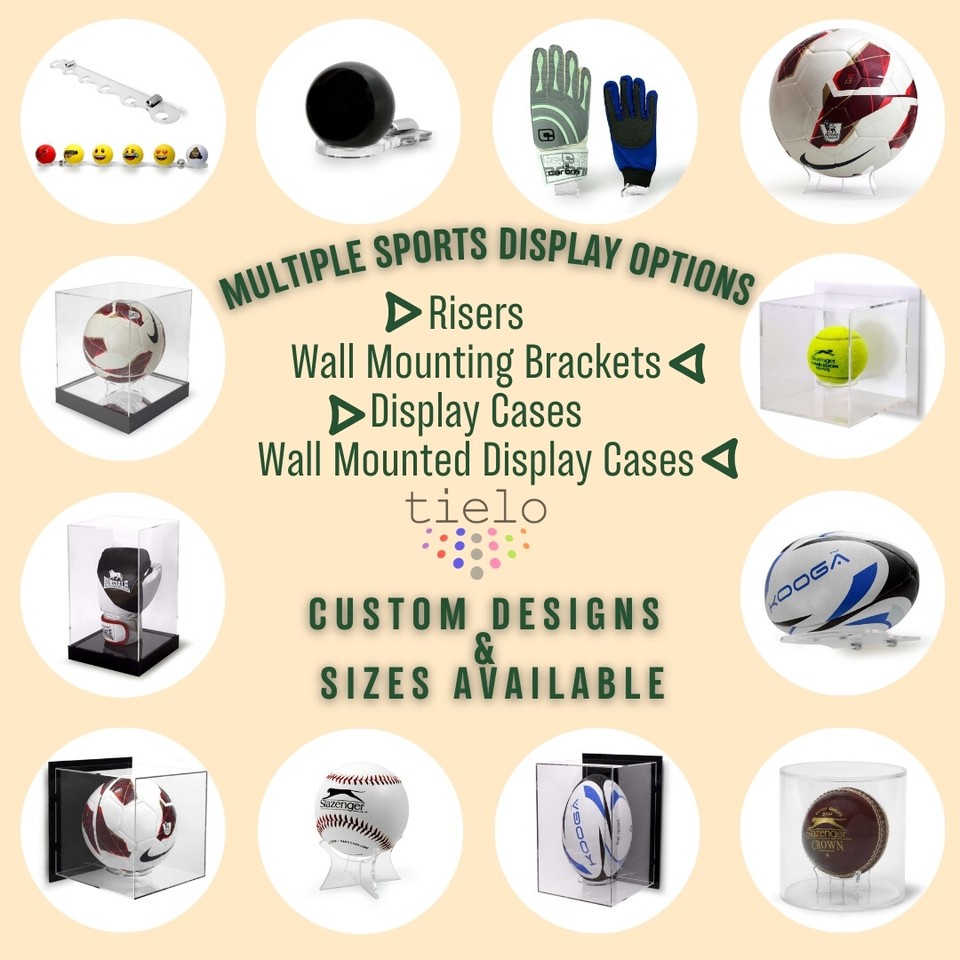 Wall Mounted Football Display Case Football Shelf Signed Autographed ...